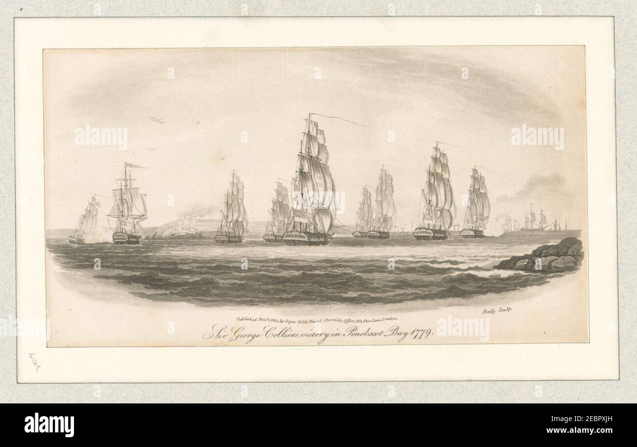 Penobscot bay 1779 hi-res stock photography and images - Alamy