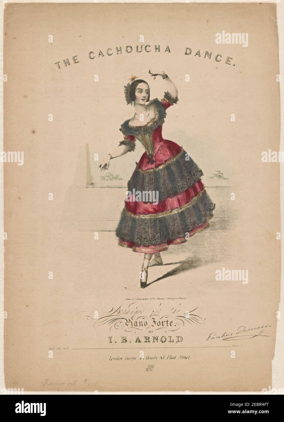 The cachucha dance Stock Photo - Alamy