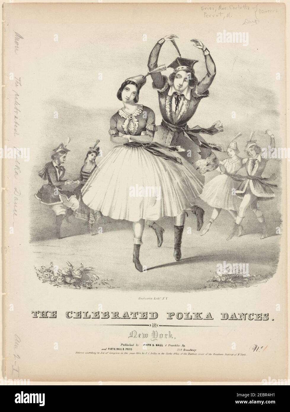 The celebrated polka dances Stock Photo - Alamy