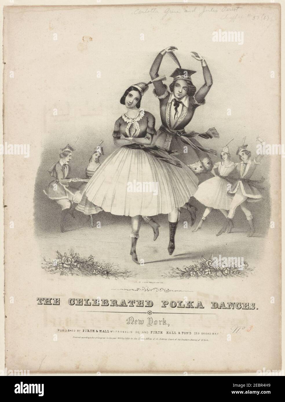 The celebrated polka dances Stock Photo - Alamy