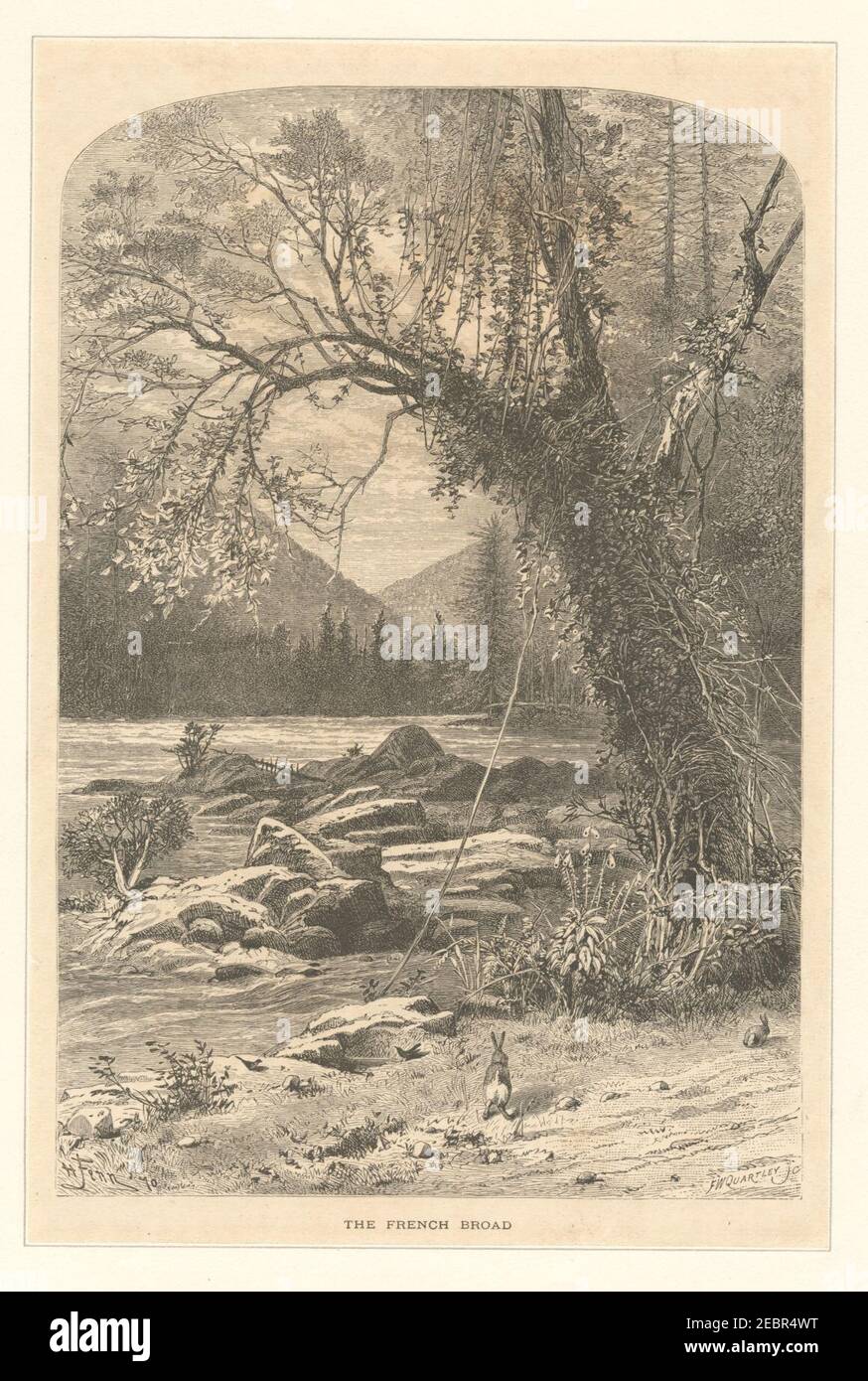 The French Broad Stock Photo - Alamy