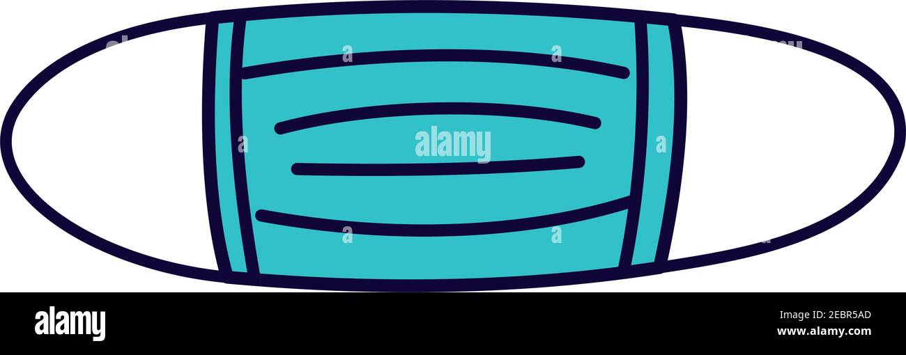 safety mask covid19 pandemic stickers Stock Vector Image & Art - Alamy