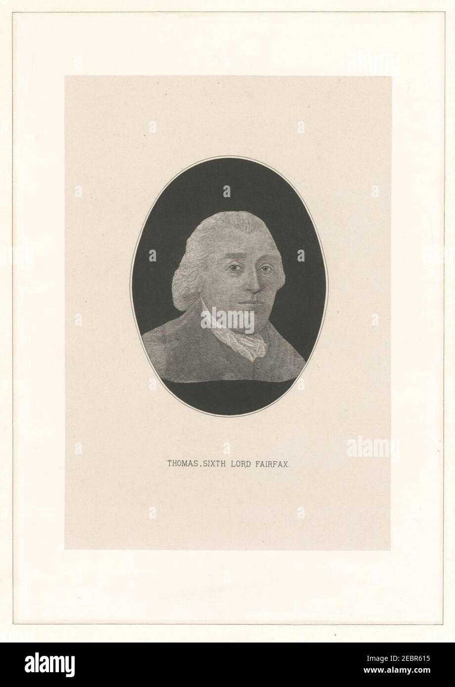 Thomas, sixth Lord Fairfax Stock Photo - Alamy