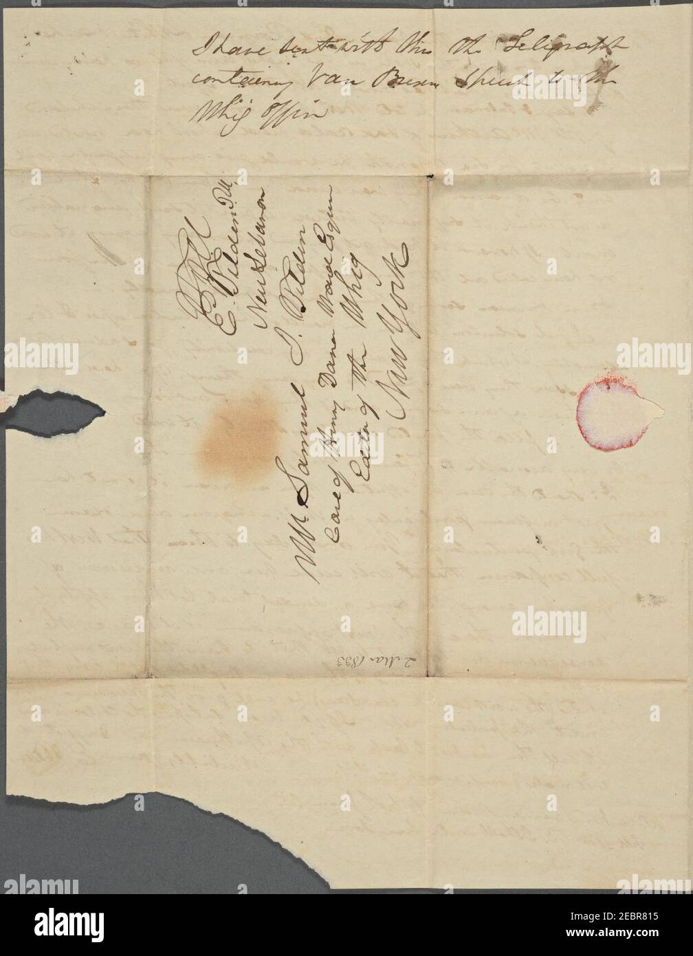 Tilden, Elam, 1833 Stock Photo - Alamy