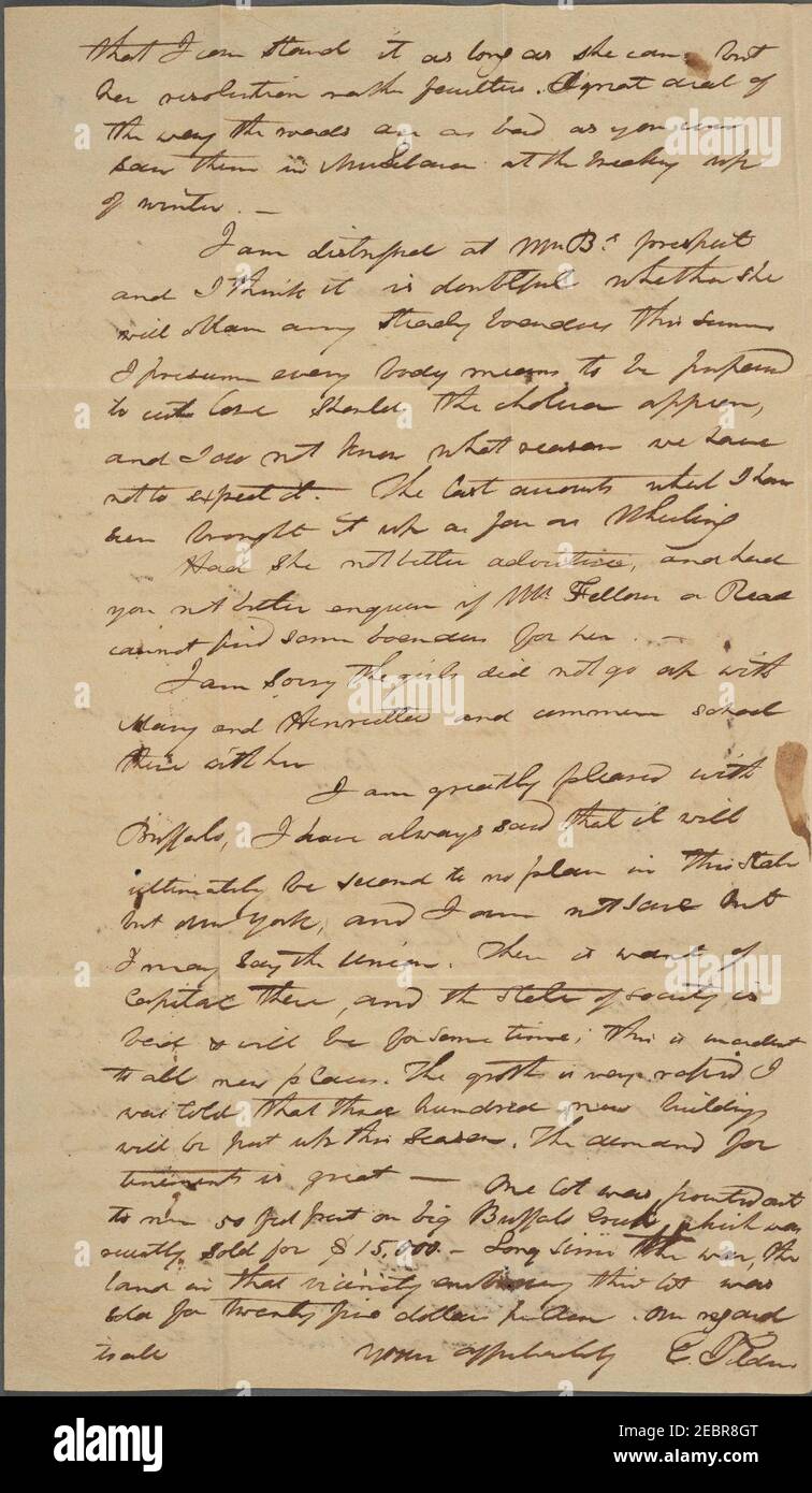 Tilden, Elam, 1833 Stock Photo - Alamy