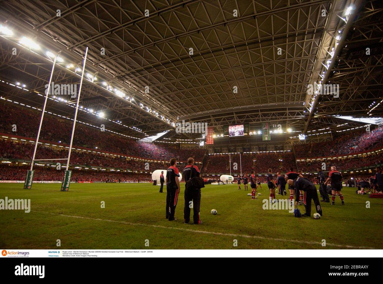 Heineken European Cup Final Millennium Stadium High Resolution Stock ...