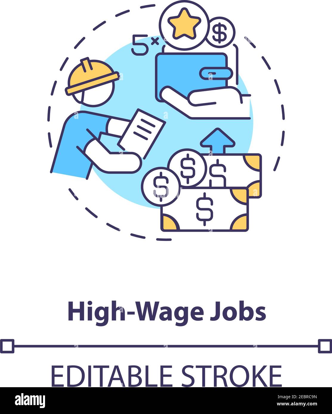 Jobs and environment Stock Vector Images - Alamy