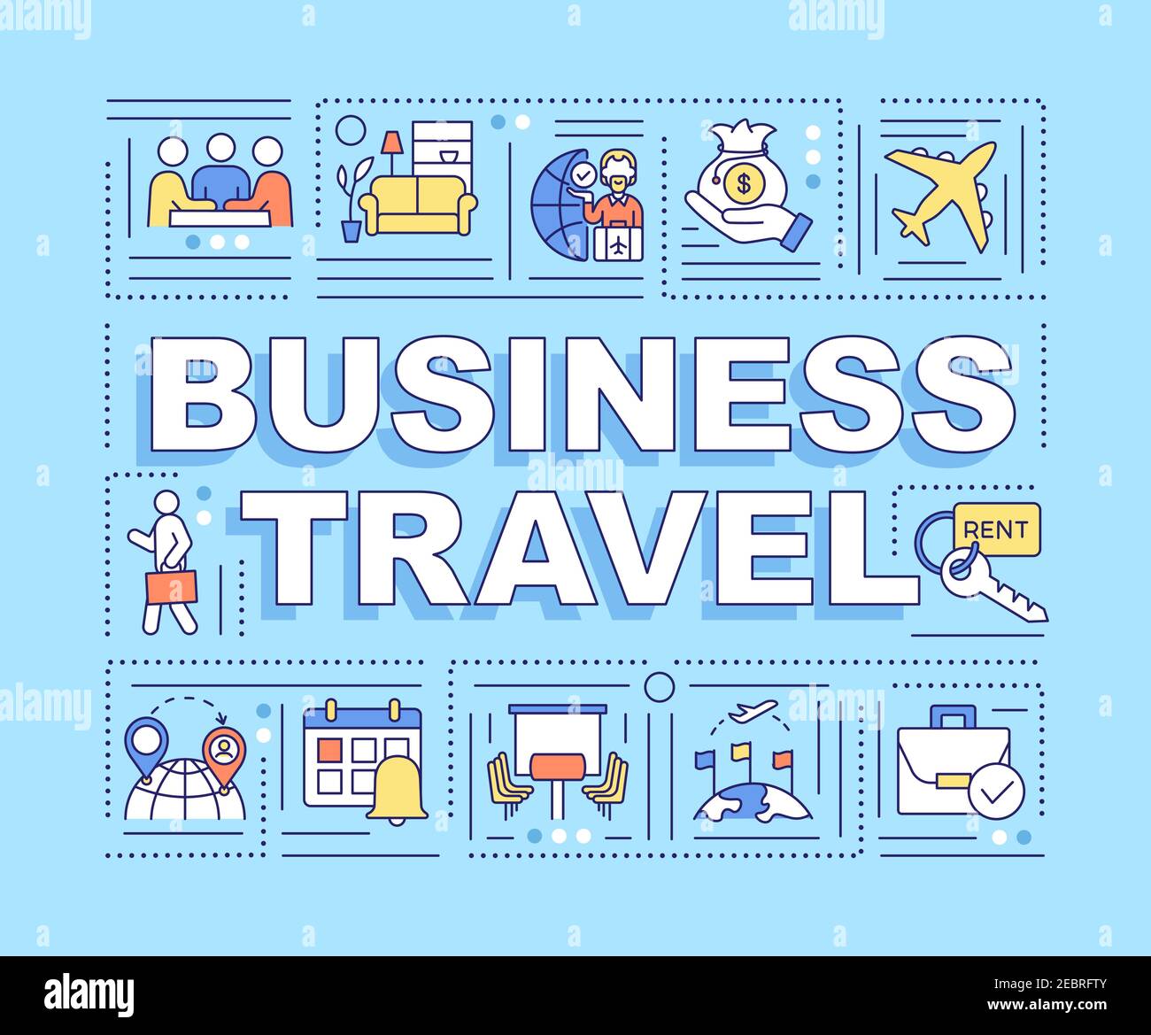 Business travel concepts banner Stock Vector Image & Art - Alamy