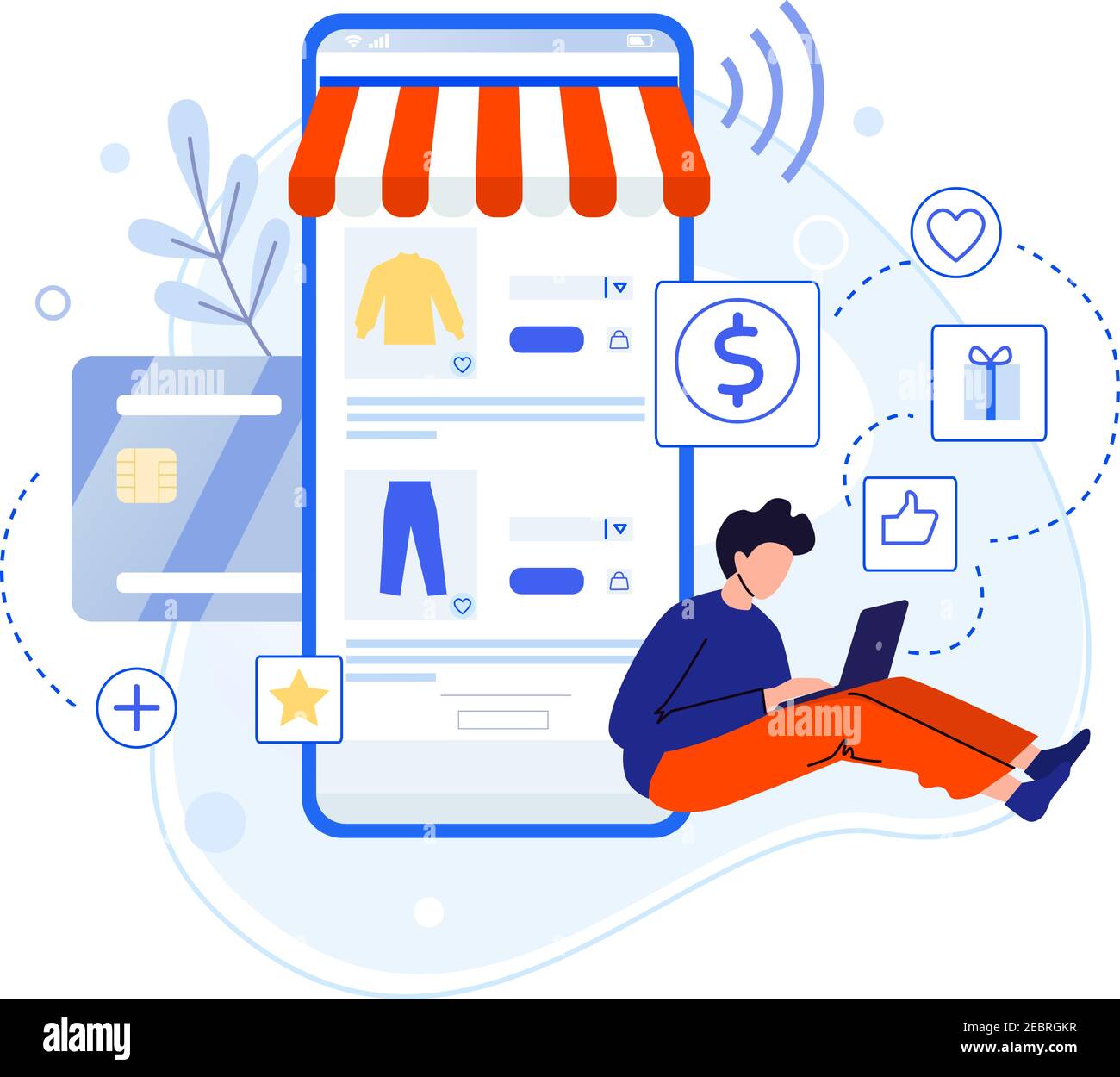 Purchase process Cut Out Stock Images & Pictures - Alamy