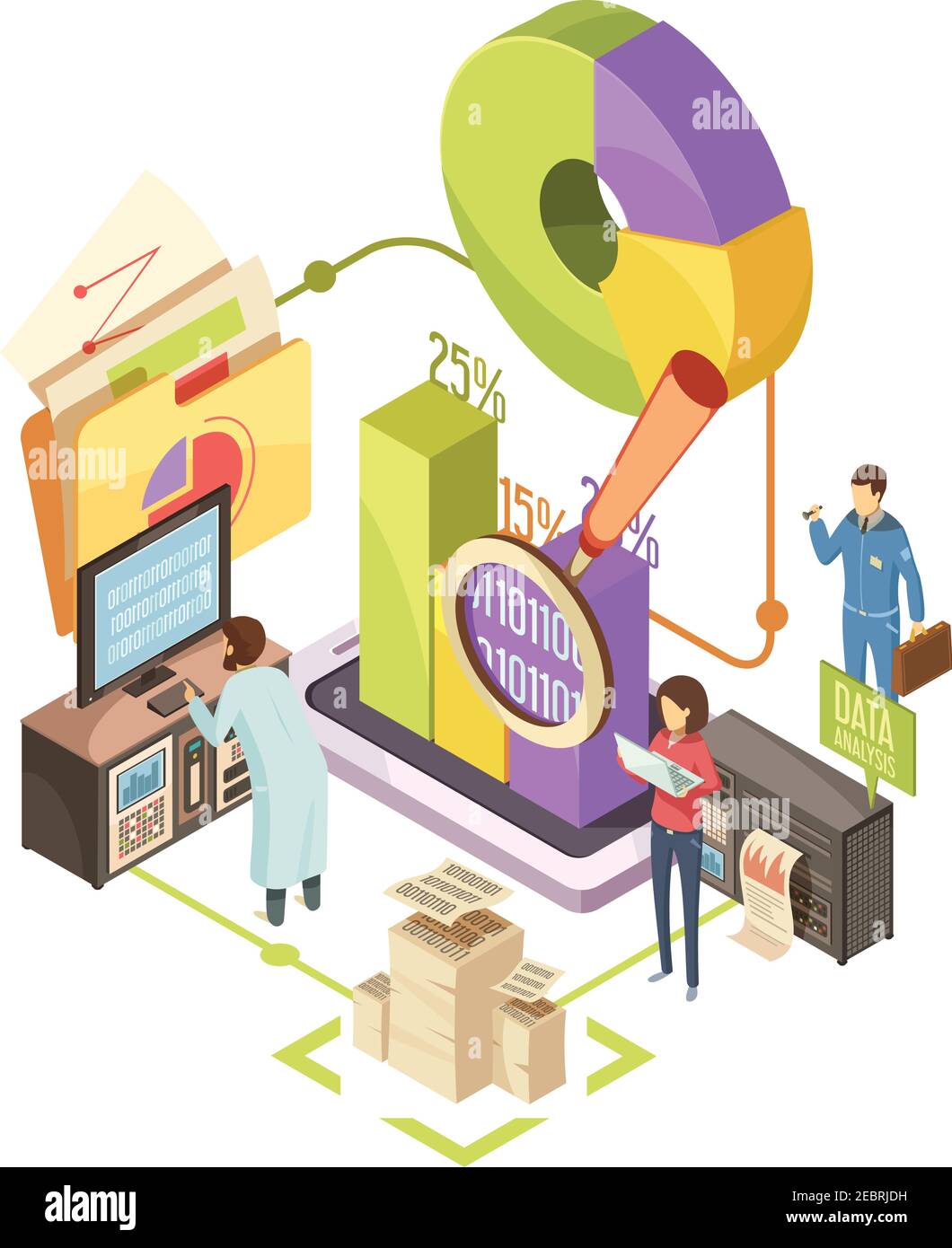 Information center with equipment observation data analysis and ...