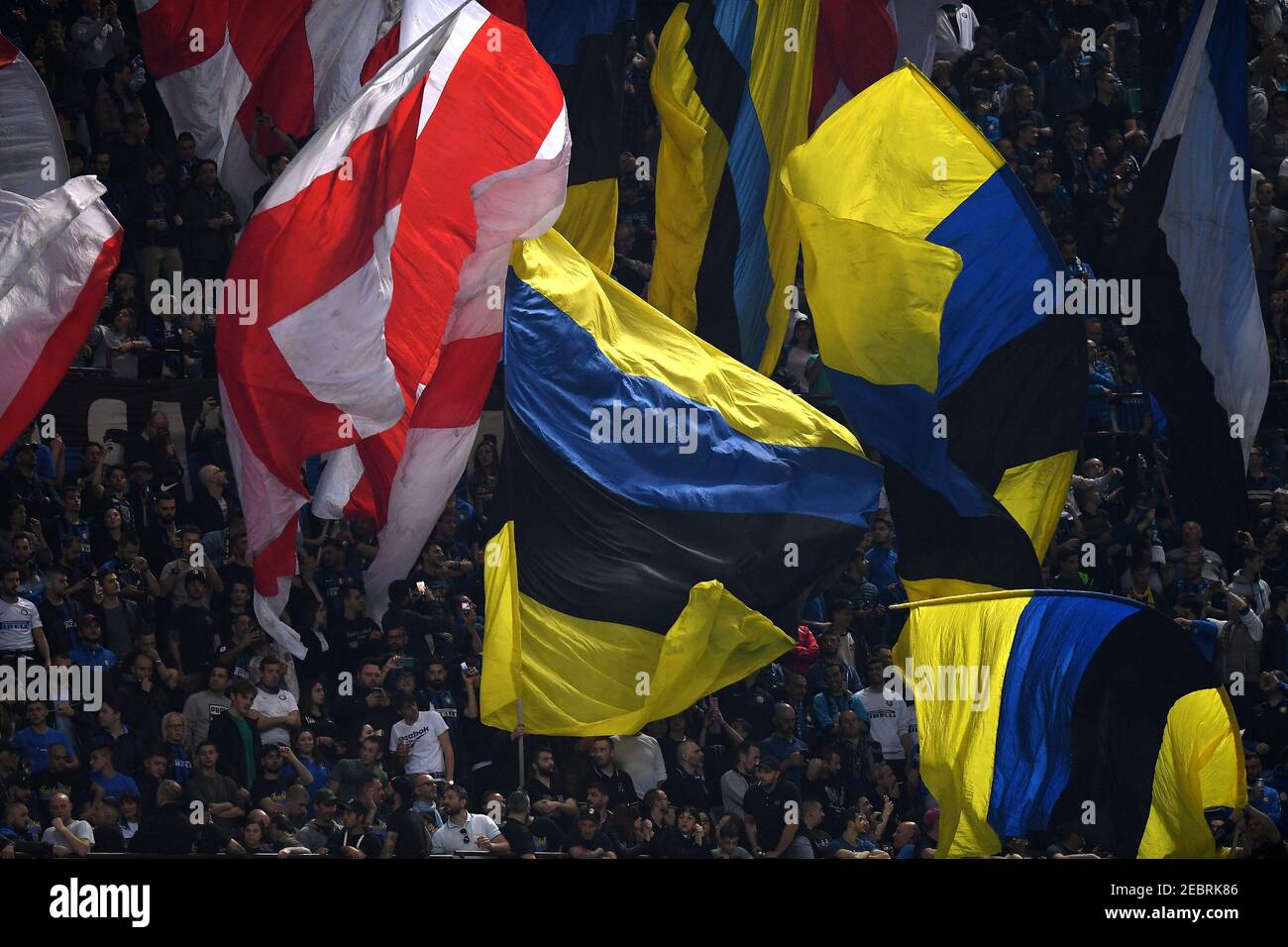 Inter Milan Flags San Siro High Resolution Stock Photography and Images ...