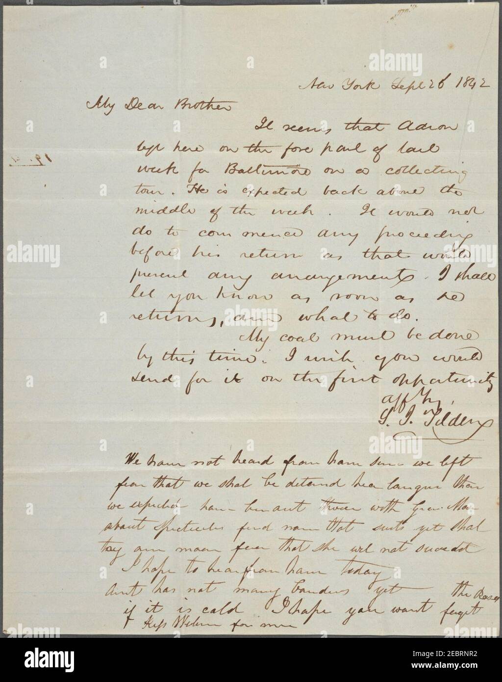 Tilden, Moses Younglove, 1840-1843 Stock Photo - Alamy