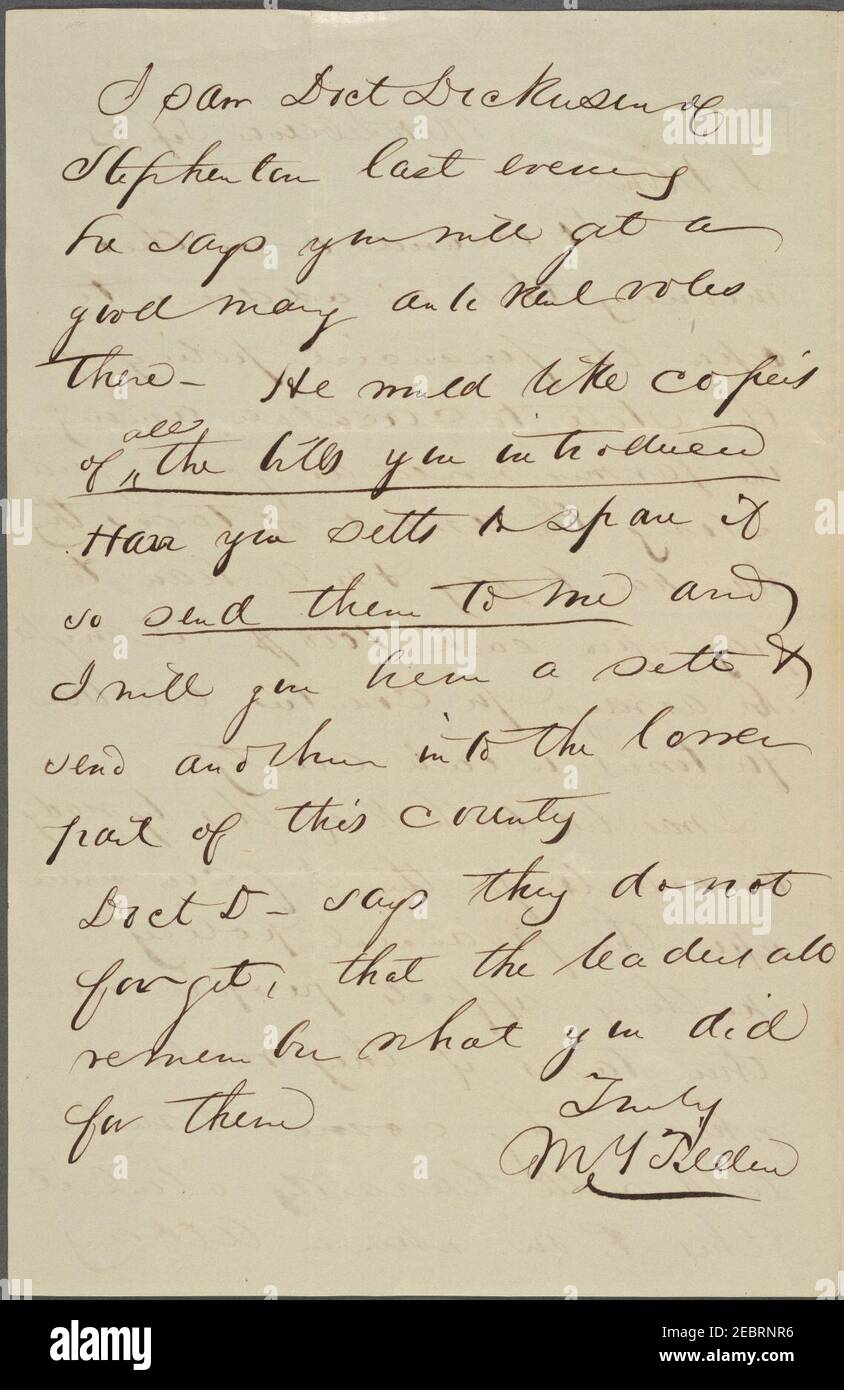 Tilden, Moses Younglove, 1844-1869 Stock Photo - Alamy