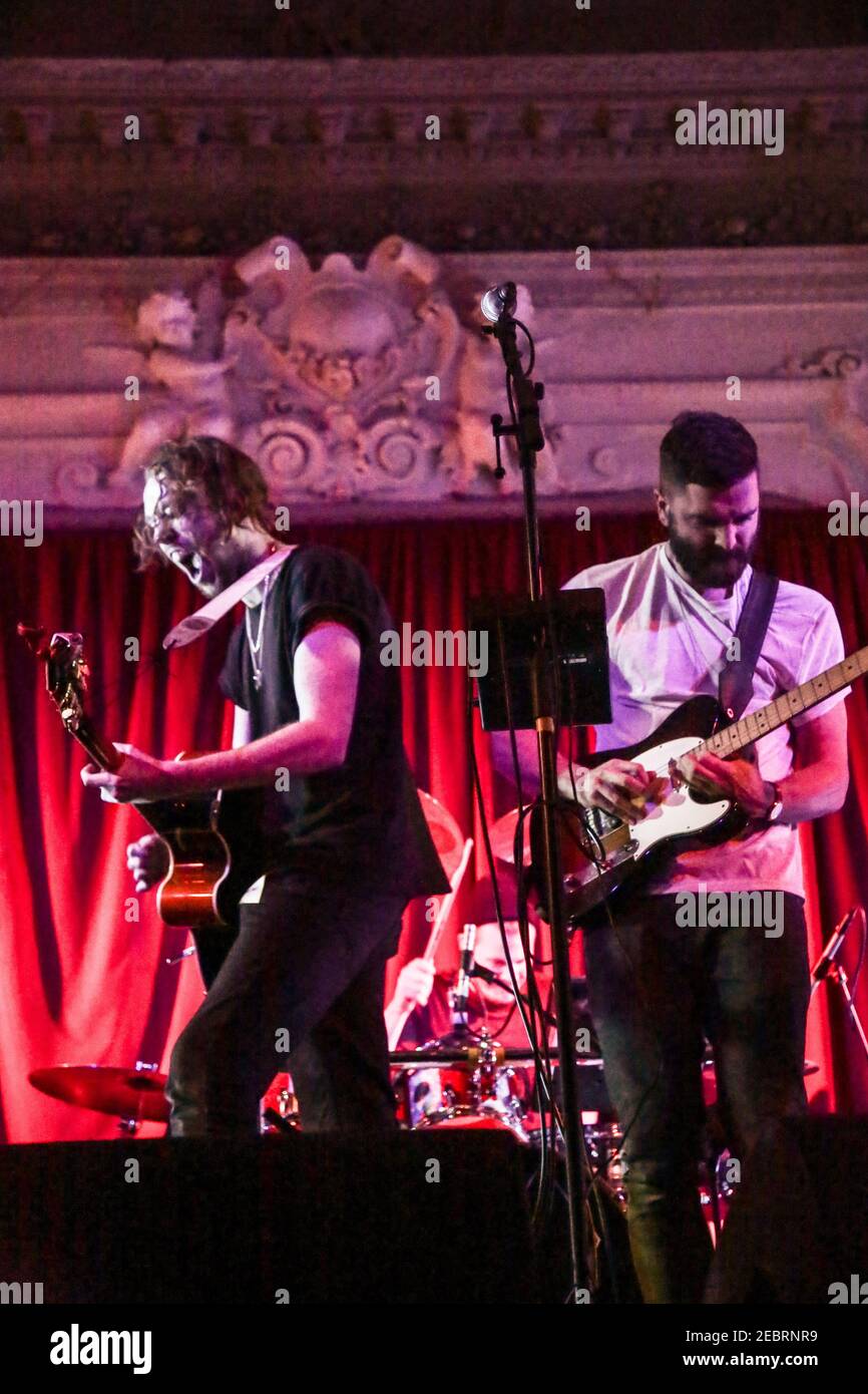 Mt Wolf performing live on stage at Bush Hall in London Stock Photo - Alamy