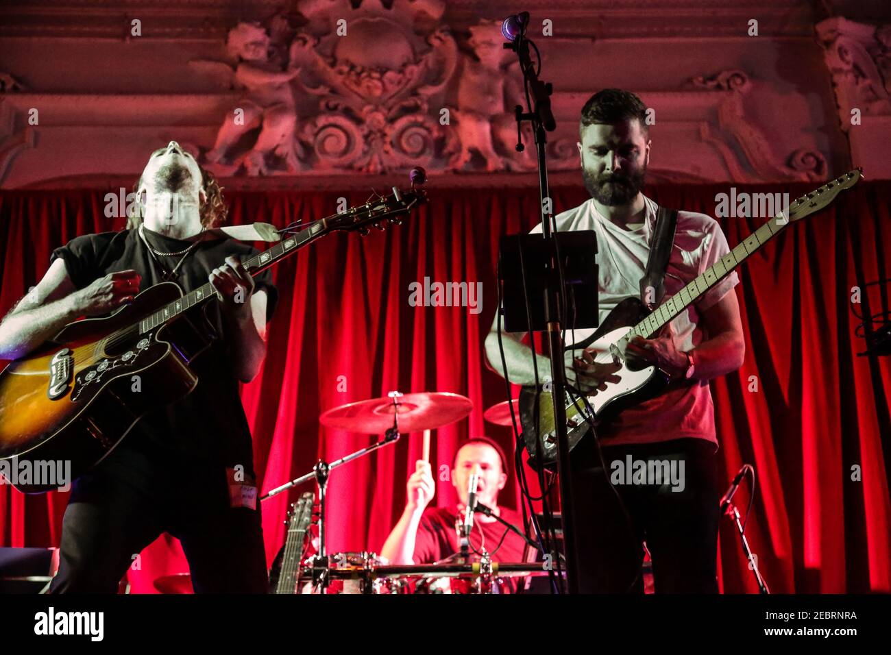 Mt Wolf performing live on stage at Bush Hall in London Stock Photo - Alamy