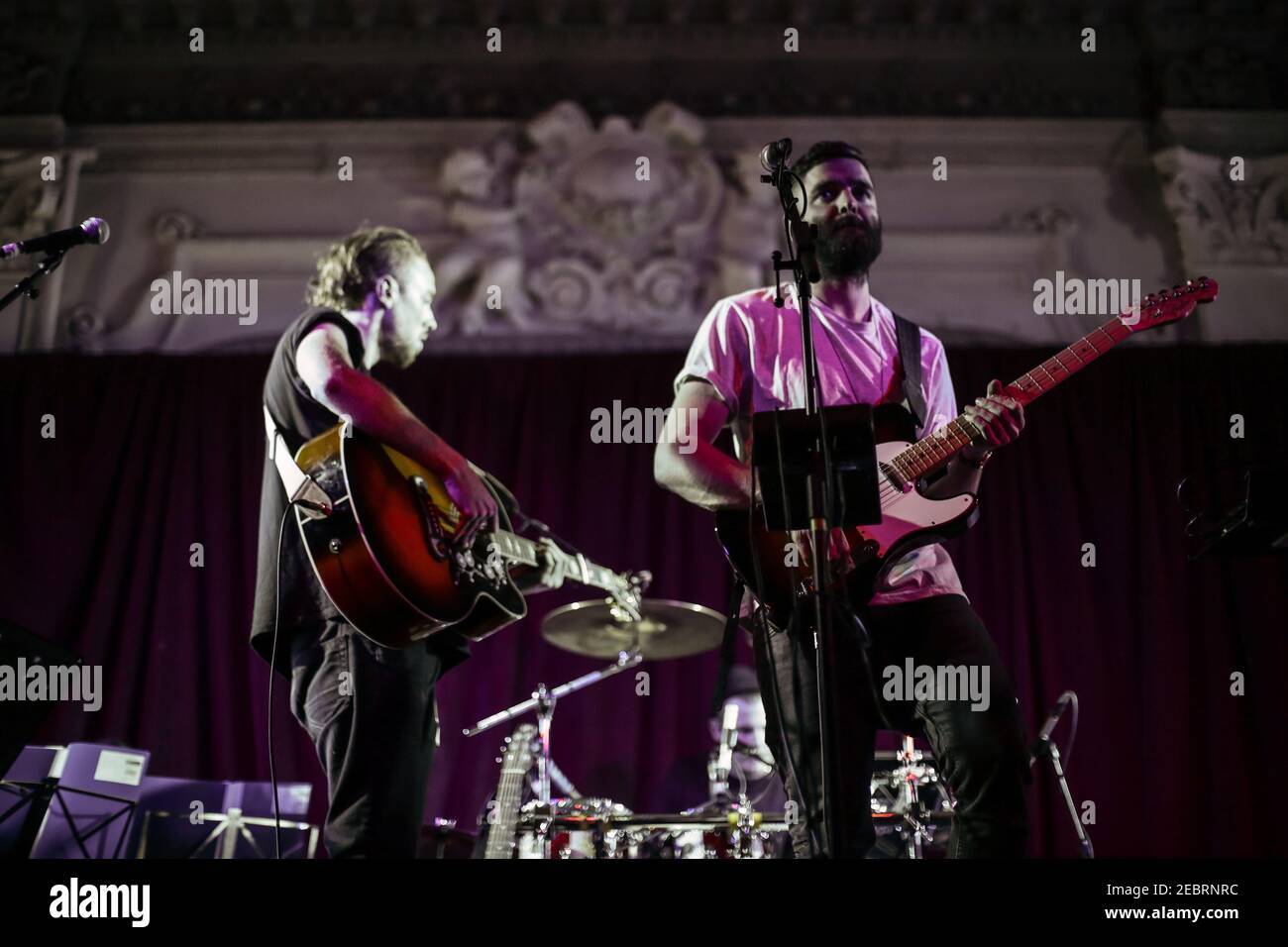Mt Wolf performing live on stage at Bush Hall in London Stock Photo - Alamy