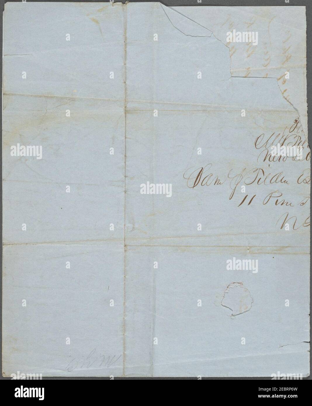 Tilden, Moses Younglove, undated Stock Photo - Alamy