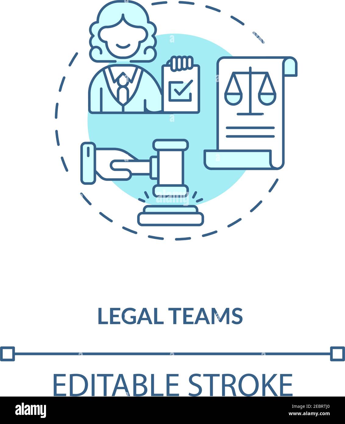 Legal teams concept icon Stock Vector Image & Art - Alamy