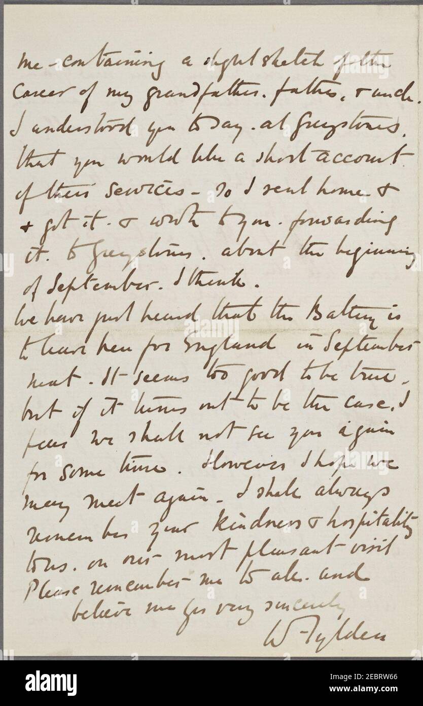 William tylden hi-res stock photography and images - Alamy