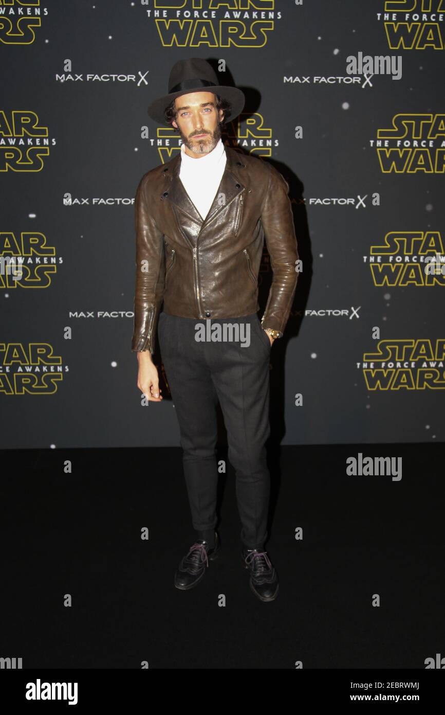 Model Ricki Hall arrives at the Star Wars: Fashion Finds The Force ...