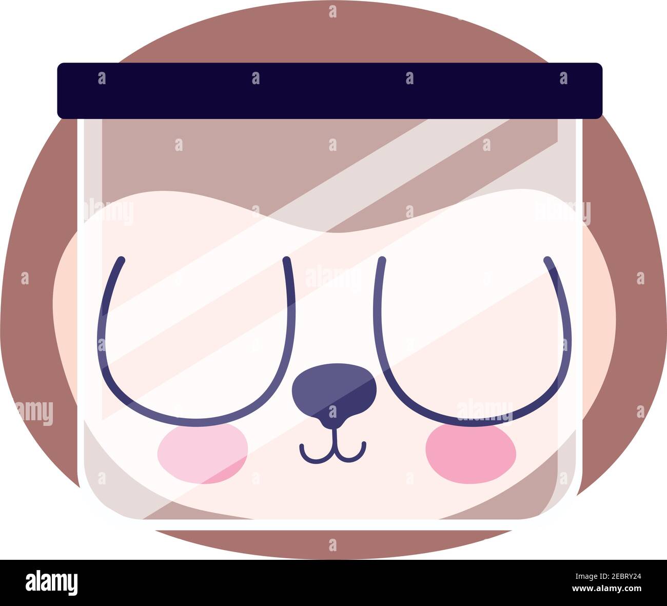 cute sloth with safety mask Stock Vector Image & Art - Alamy