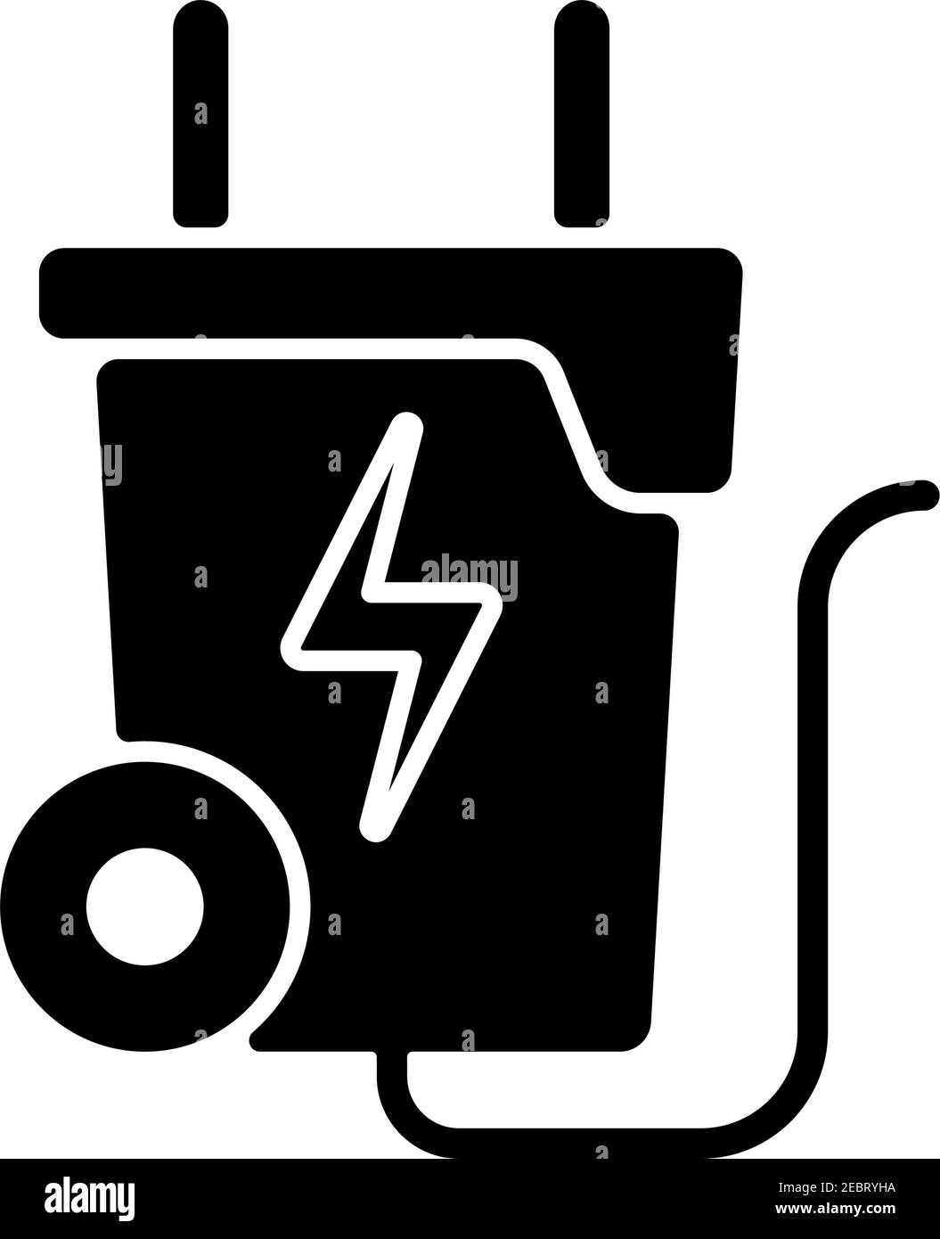 Waste-to-energy black glyph icon Stock Vector Image & Art - Alamy