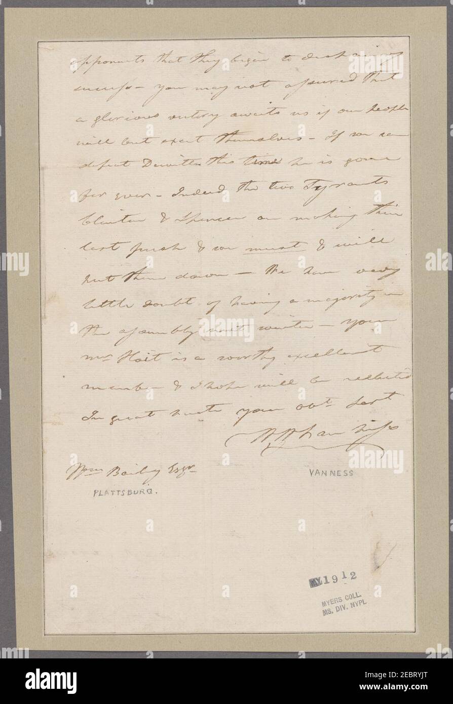 William van ness hi-res stock photography and images - Alamy