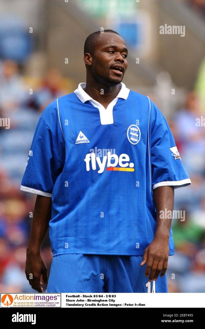 Sport football action stern john hi-res stock photography and images ...