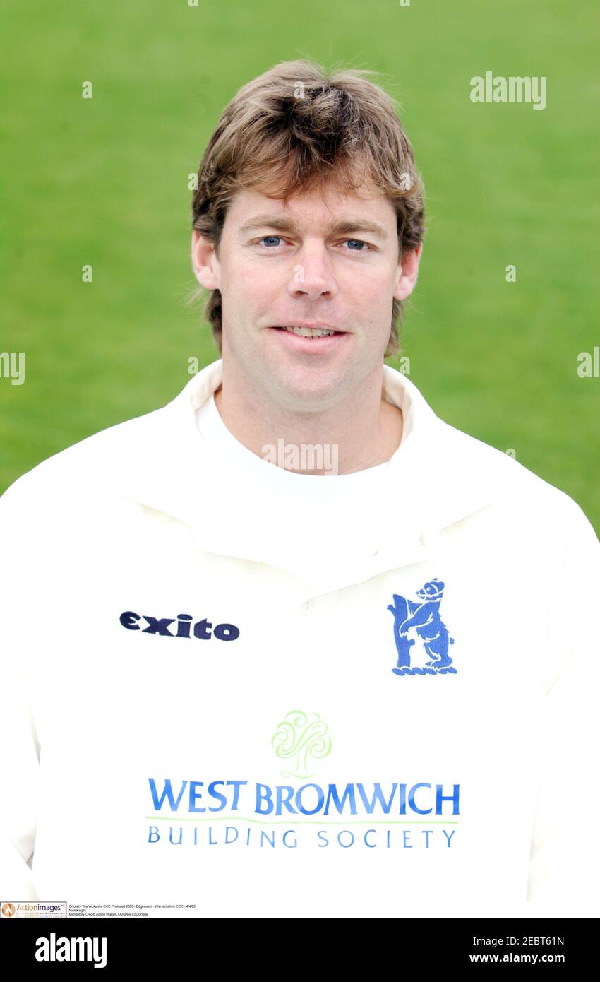 Nick knight warwickshire cricket hi-res stock photography and images ...