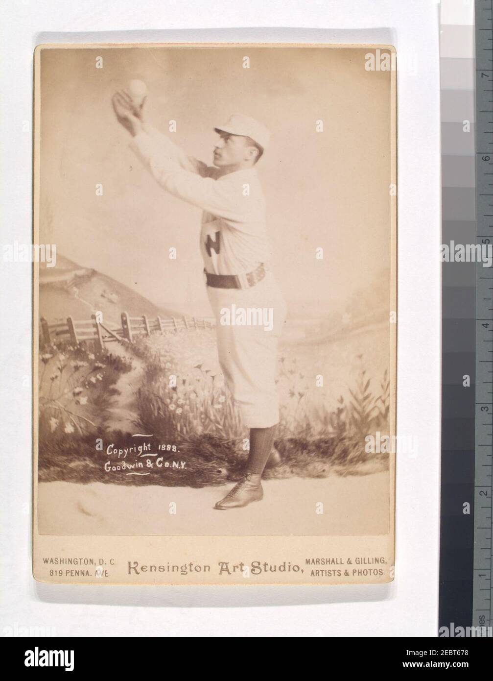 William Hay, center fielder Stock Photo - Alamy