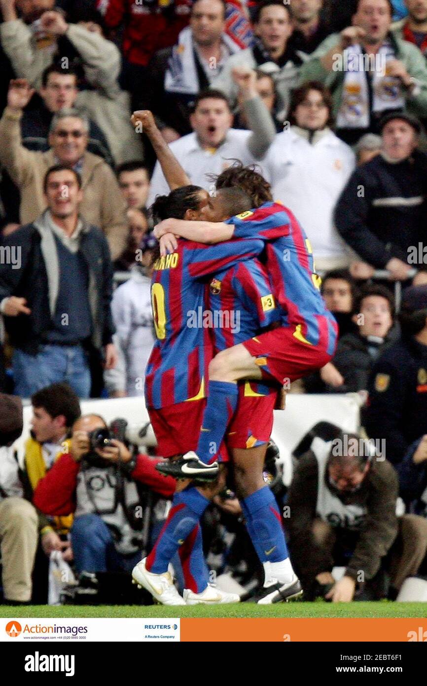 Samuel eto'o real madrid hi-res stock photography and images - Alamy