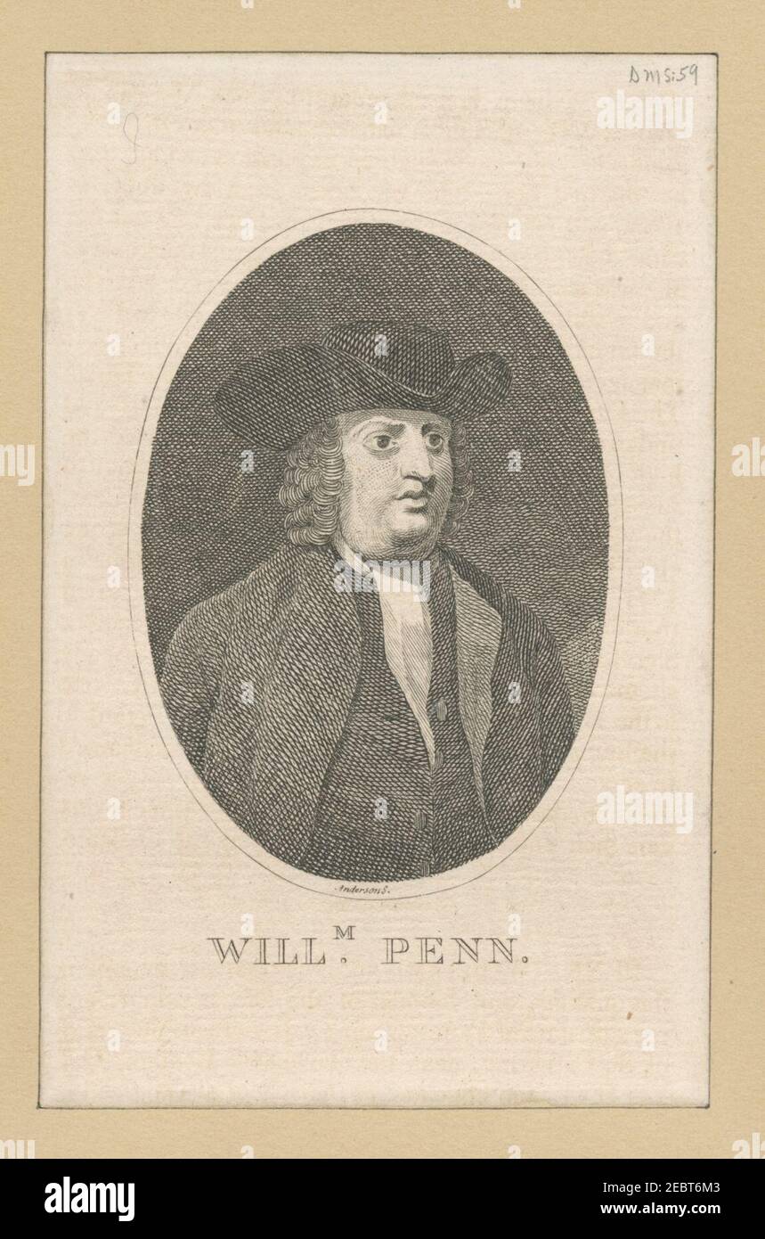 Willm. Penn; William Penn Stock Photo - Alamy