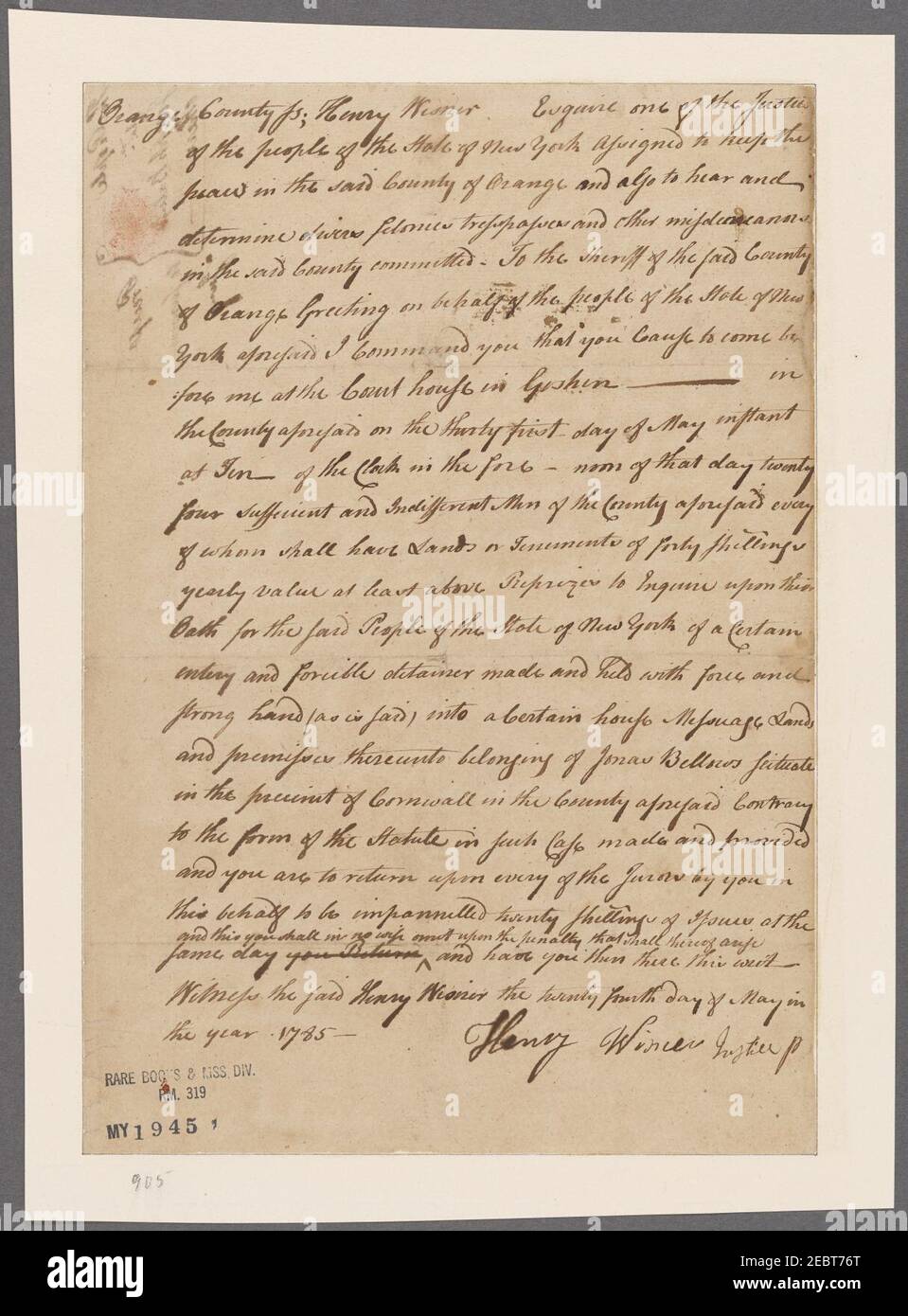 Orange county new york hi-res stock photography and images - Alamy