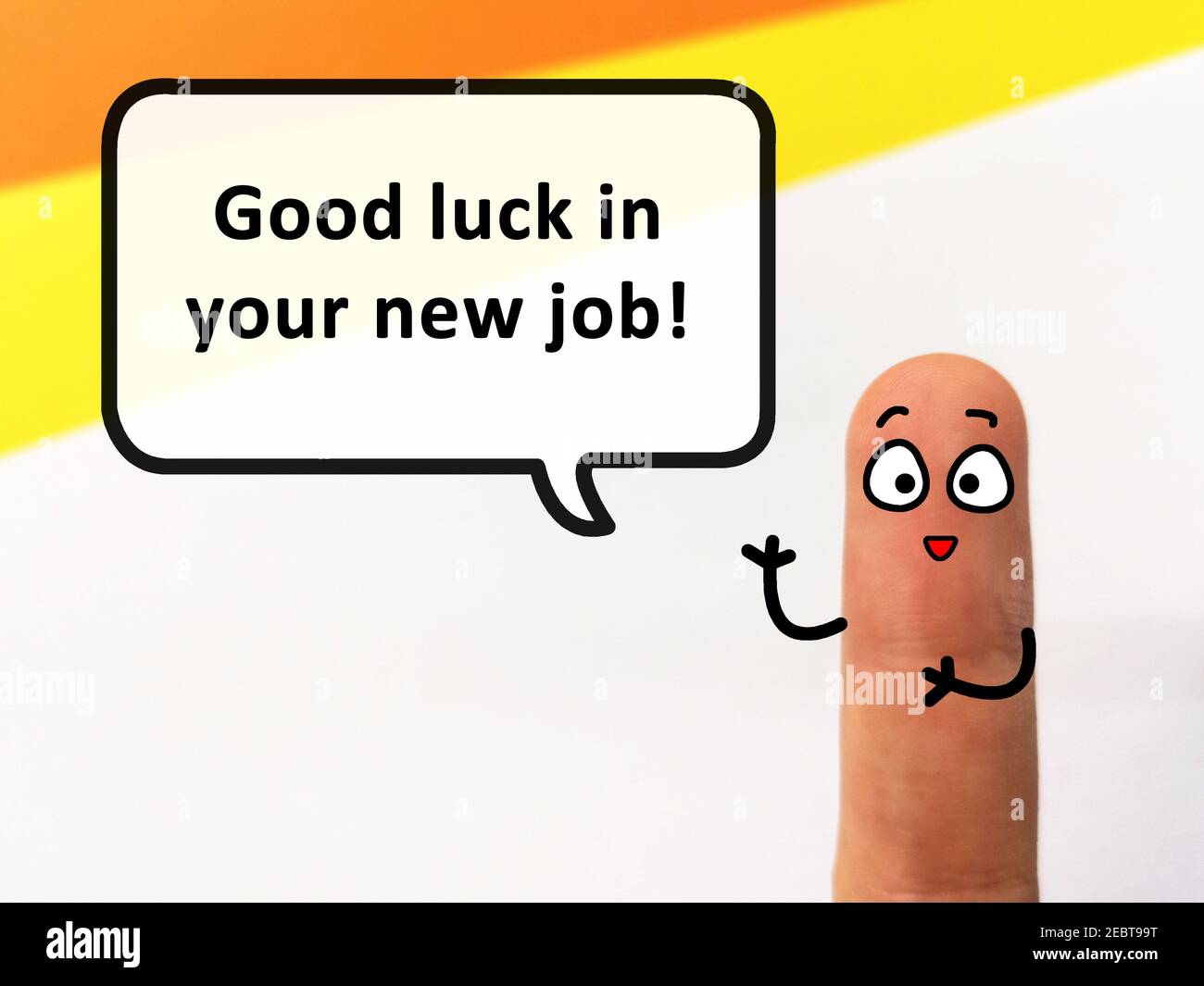 Good luck in your new job hi-res stock photography and images - Alamy