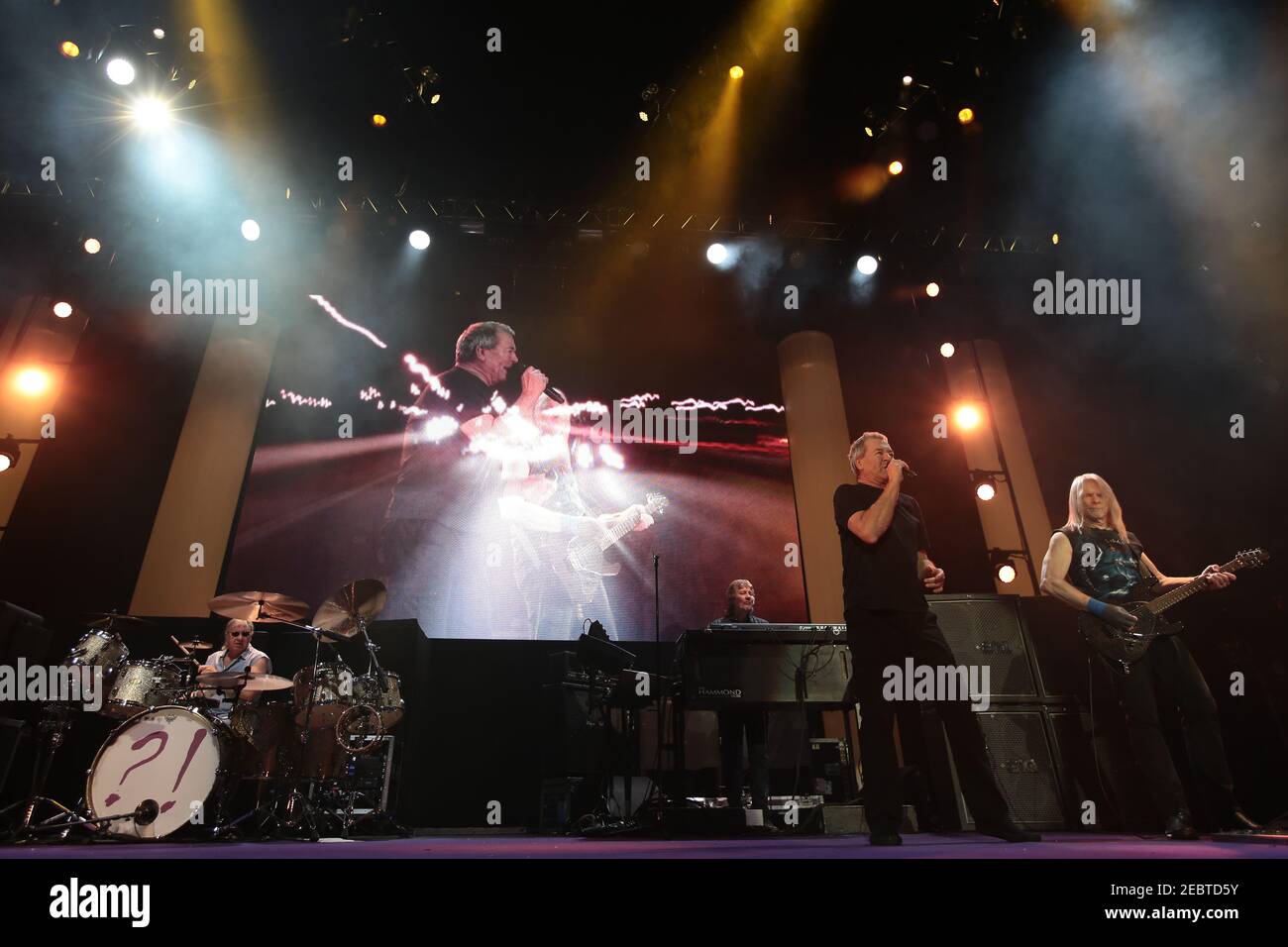Deep Purple playing a one-off UK date at the O2 Arena Stock Photo - Alamy