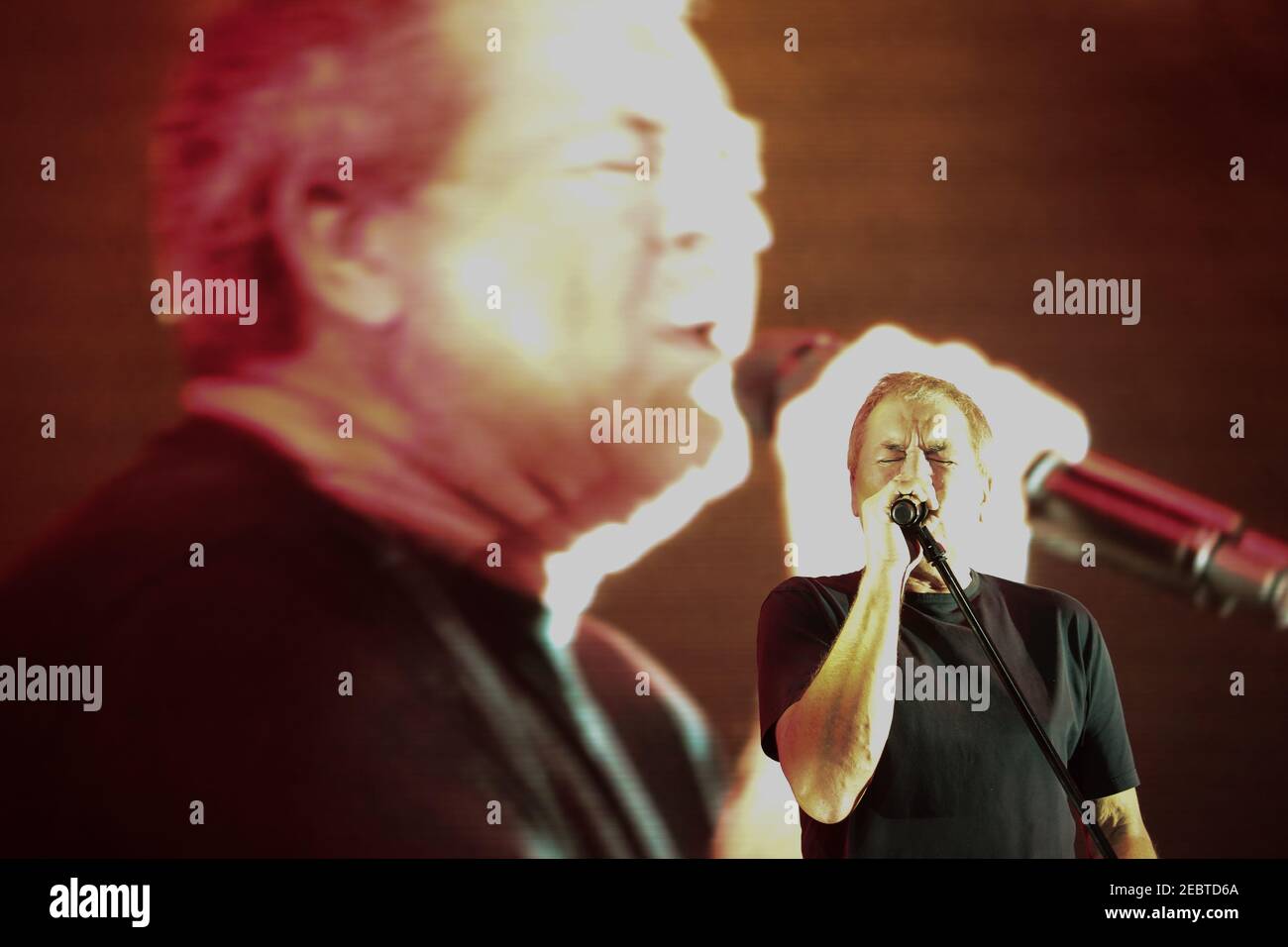 Ian Gillan singer with Deep Purple playing a one-off UK date at the O2 ...