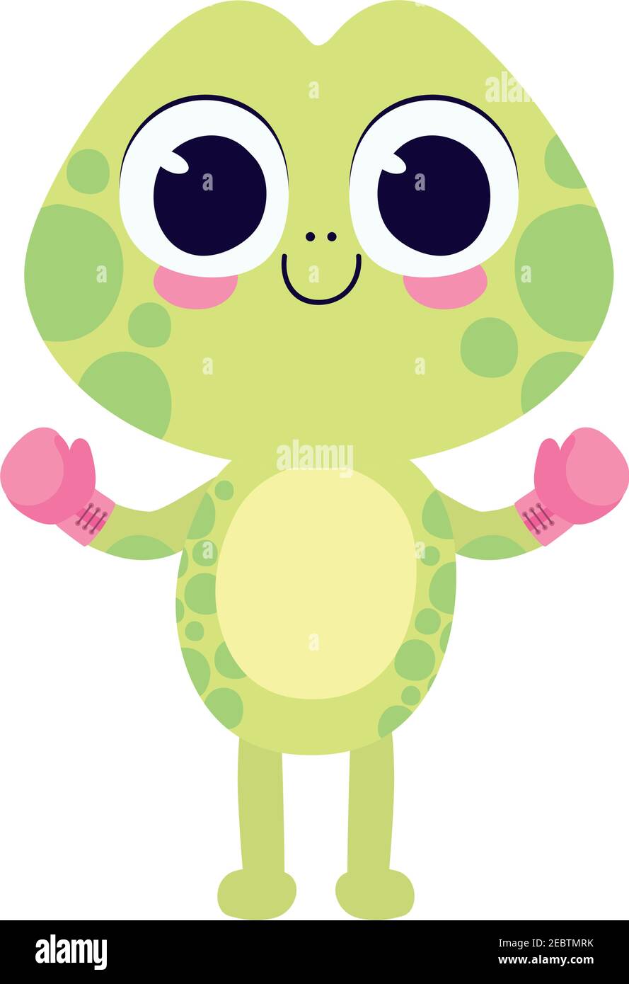 Baby turtle sticker Stock Vector Images - Alamy