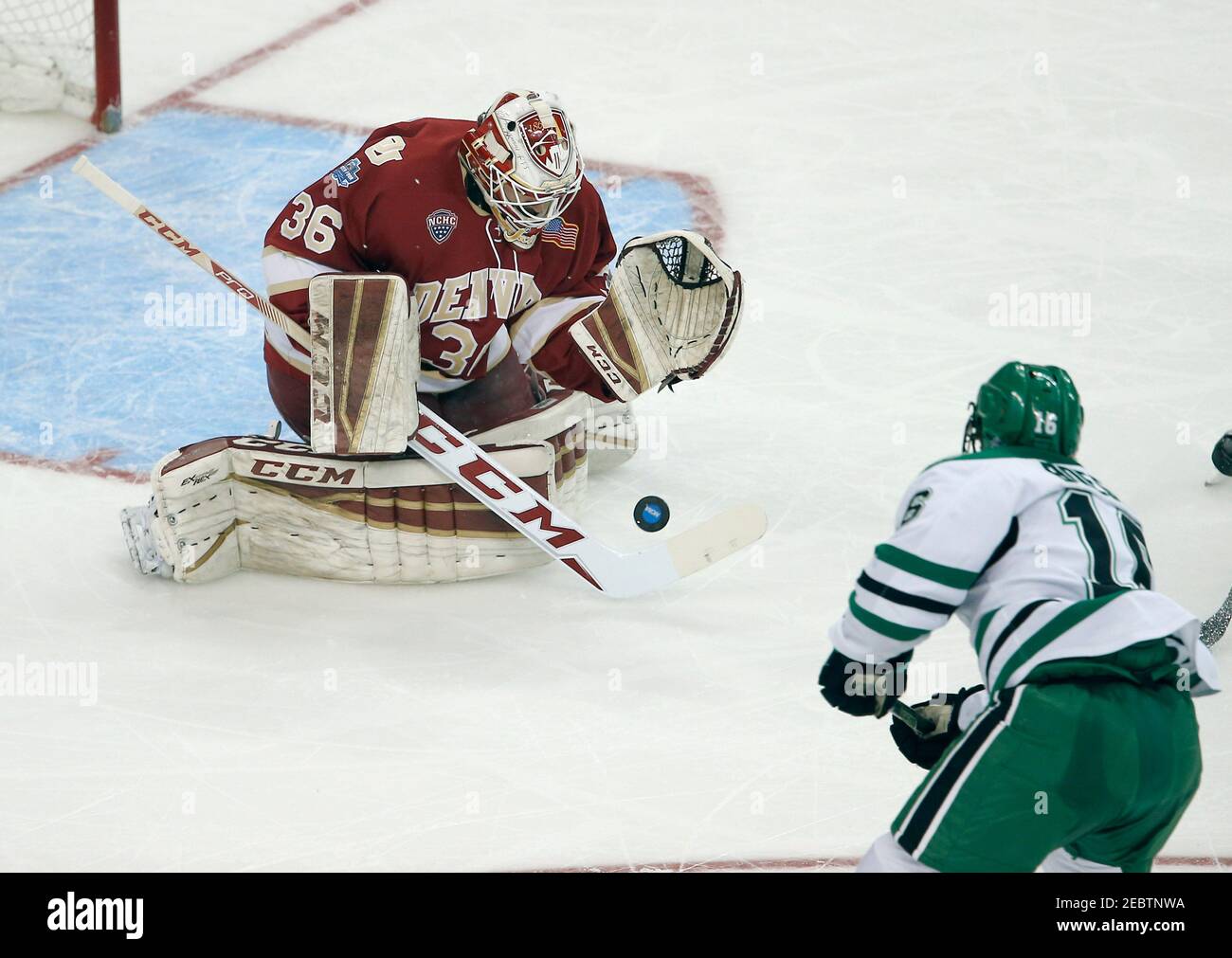 Denver pioneers hockey hi-res stock photography and images - Alamy
