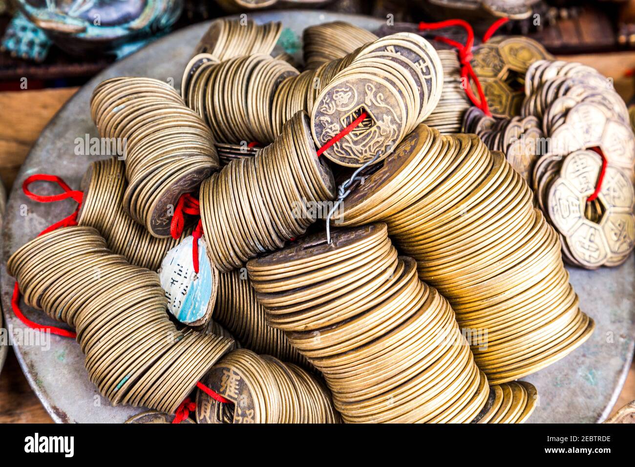 Chinese currency pile hi-res stock photography and images - Alamy