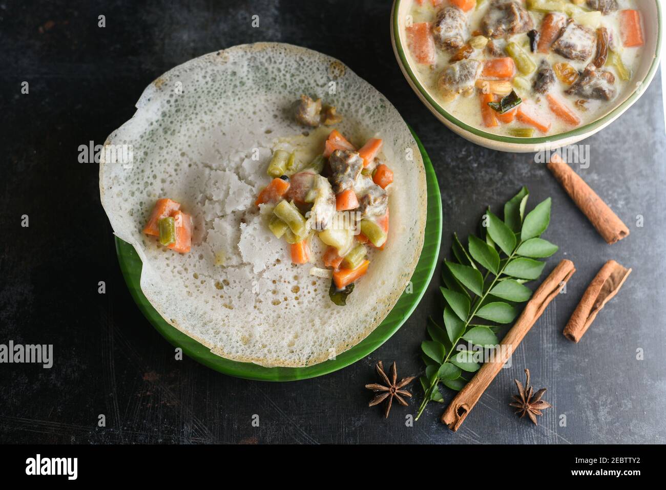 Mutton stew , chicken stew soup side dish for Appam , bread, Kerala ...