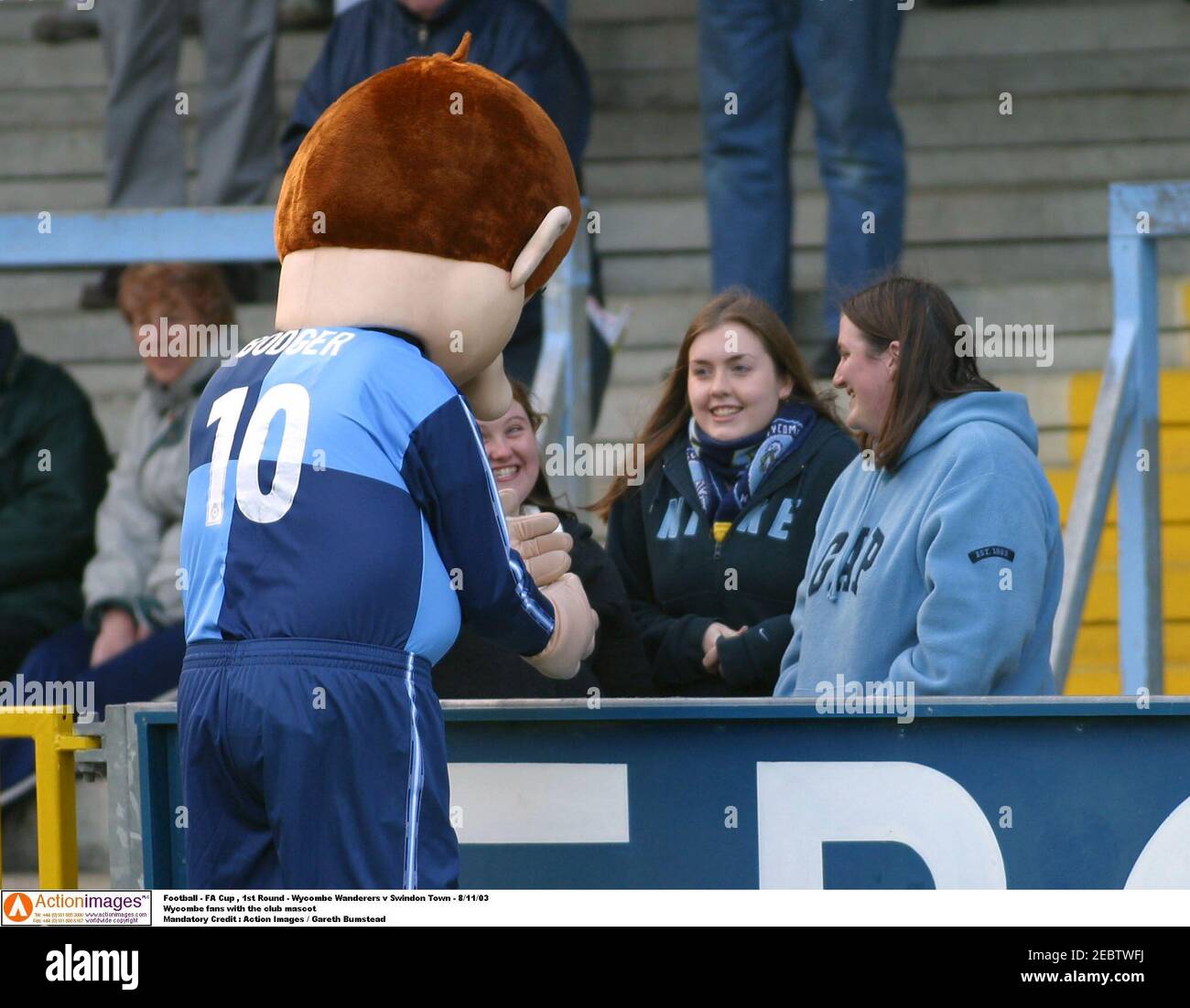 Wycombe wanderers mascot hi-res stock photography and images - Alamy
