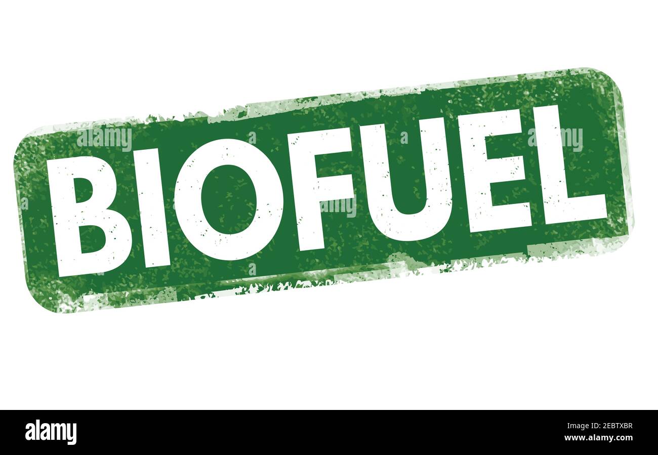 Biofuel sign or stamp on white background, vector illustration Stock ...