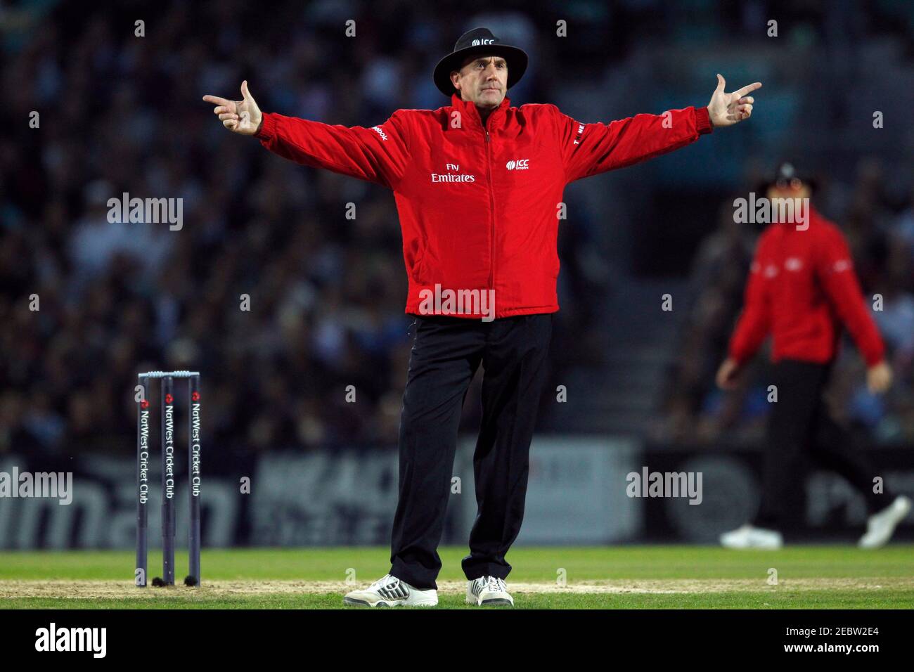 Cricket Umpire Signals High Resolution Stock Photography and Images - Alamy