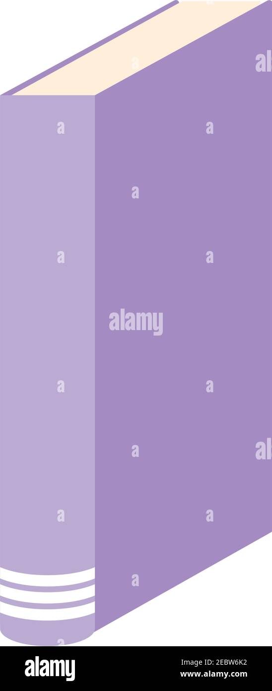 purple book in a white background Stock Vector Image & Art - Alamy