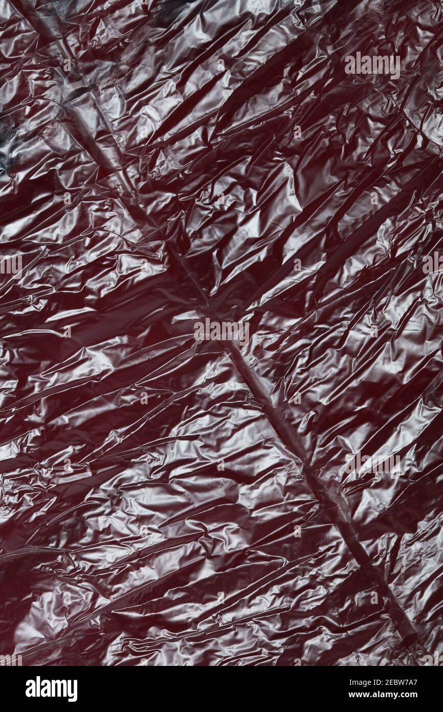 Plastic bag close up abstract background modern high quality print ...