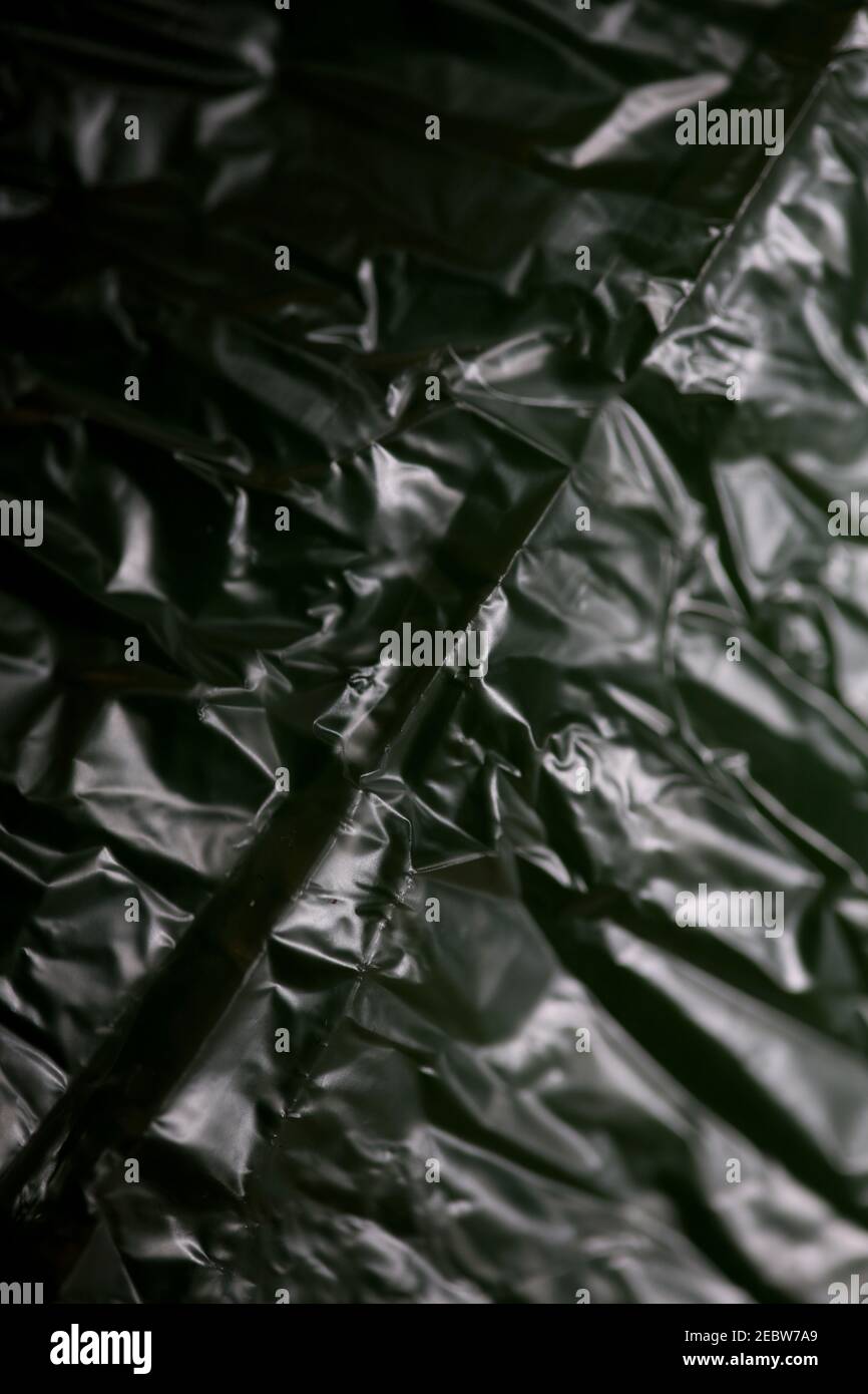Plastic bag close up abstract background modern high quality print ...