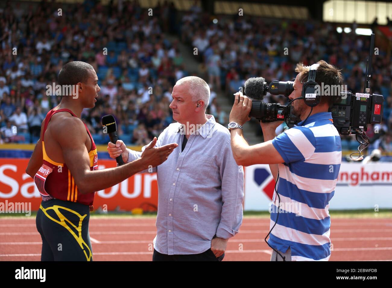 William Sharman 110m Hurdles High Resolution Stock Photography and ...