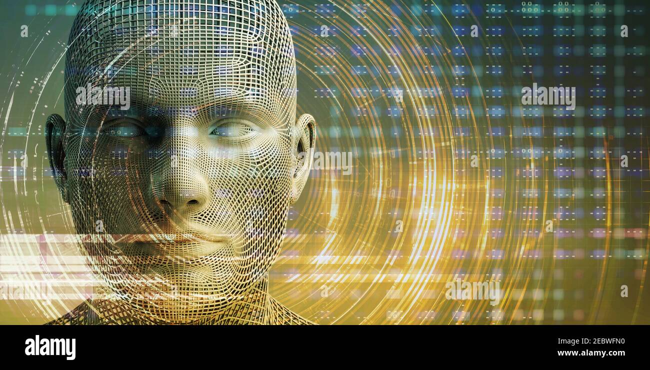 Autonomous Technologies Research and Development Business Concept Stock ...