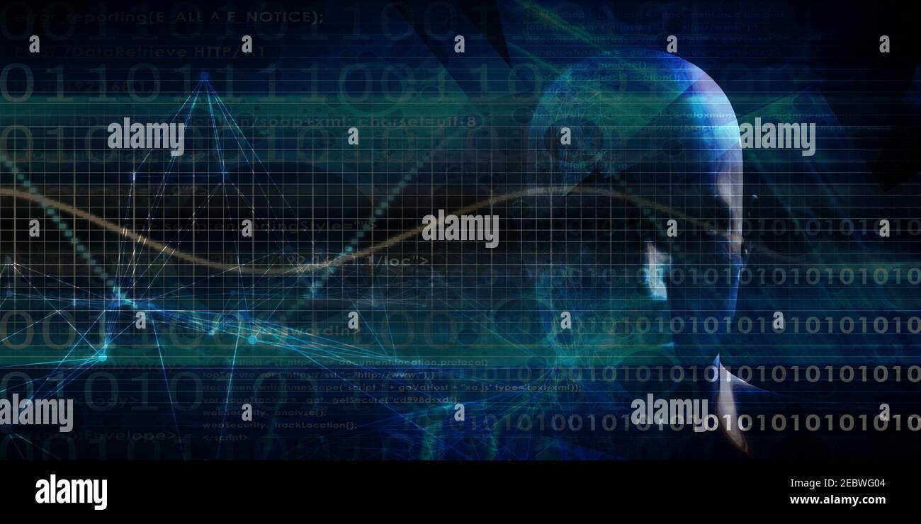 Business Intelligence with Data Abstract Technology Background Stock ...