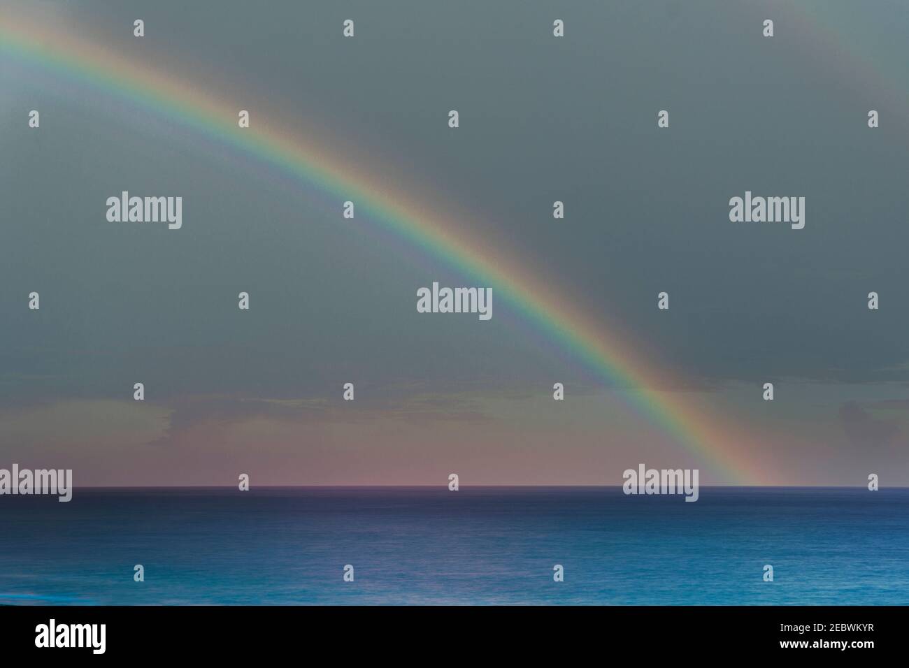 Rainbow in horizon hi-res stock photography and images - Alamy